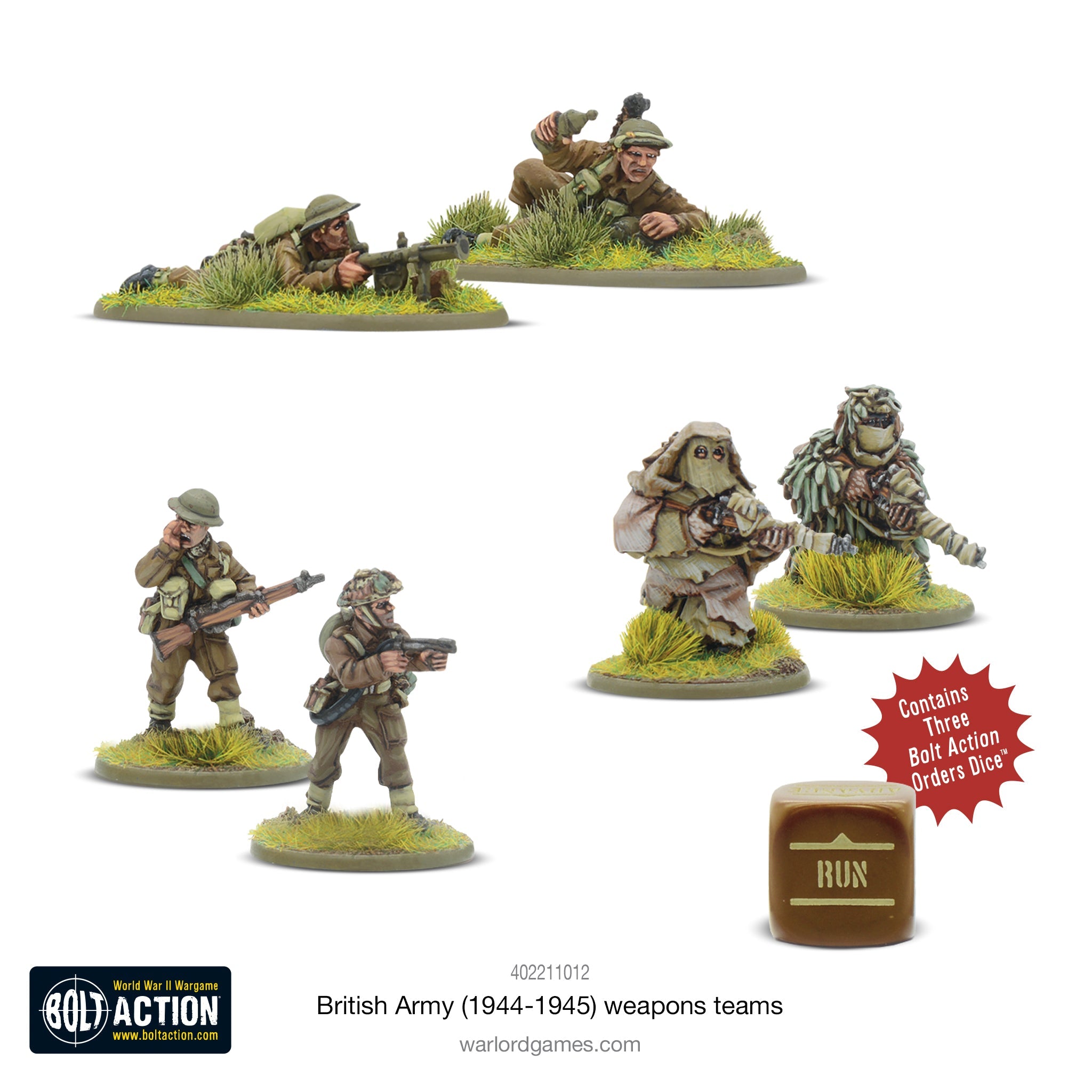 British Army (1944-45) Weapons Teams – Warlord Games (Trade)