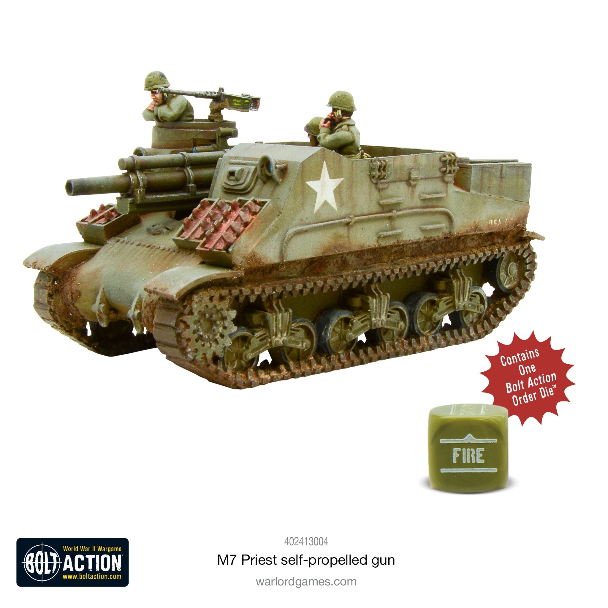 M7 Priest self-propelled gun – Warlord Games (Trade)